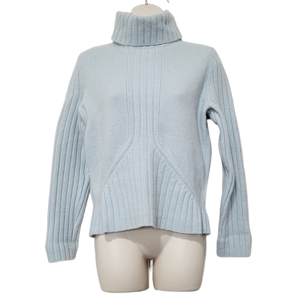 mercer & madison | Sweaters | Mercer Madison Light Blue Turtleneck 7 ...
